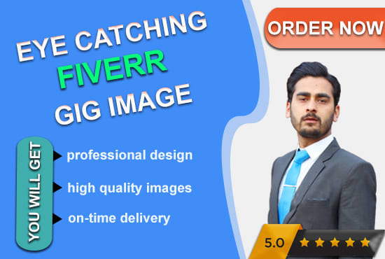 Design professional fiverr gig image, cover photo by Syedfakhar25 | Fiverr