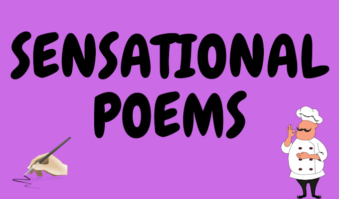 Write a sensational poem for you by Chewypong | Fiverr