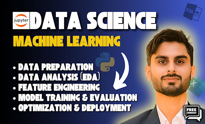 Do machine learning data science work in jupyter notebook by Dava ...