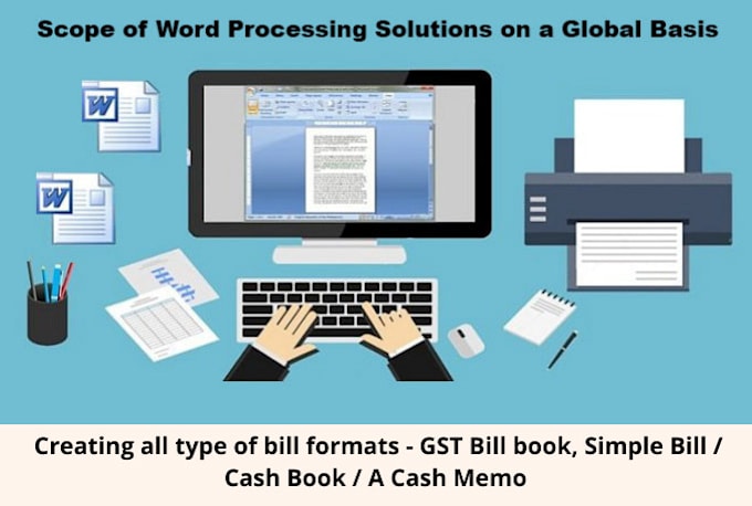 Create custom billing invoice format templates by Rose1402 | Fiverr