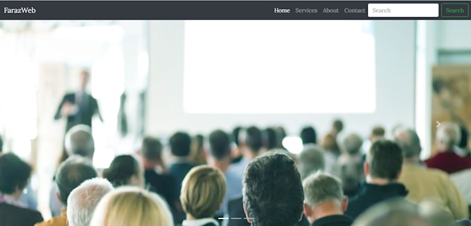 Design Dynamic Websites By Using Html Php Css Bootstraps By Farazjamal92 Fiverr