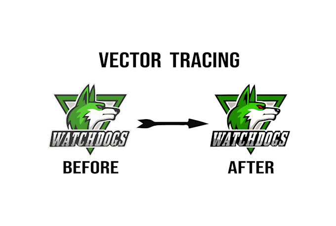 Redraw vector tracing vectorize convert logo to vector by Artmaruf | Fiverr