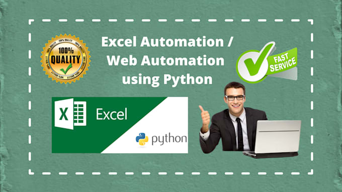 Do excel task or web task automation using python by Sifat0349 | Fiverr