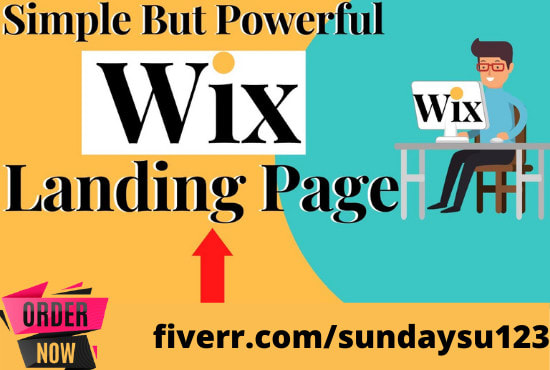 Build a high converting wix landing page, website, sales funnel by Sundaysu123 | Fiverr