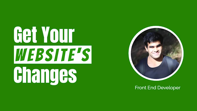 Edit, make changes, add features through html, css, js, php by ...
