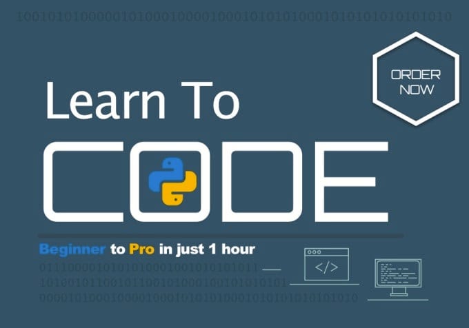 Teach you basic python by Haroonthecoder | Fiverr