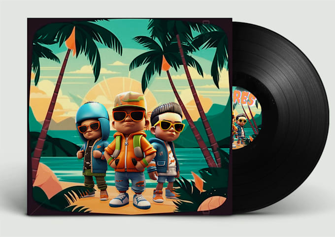 Design album cover or single cover art by Zaynabideen127 | Fiverr