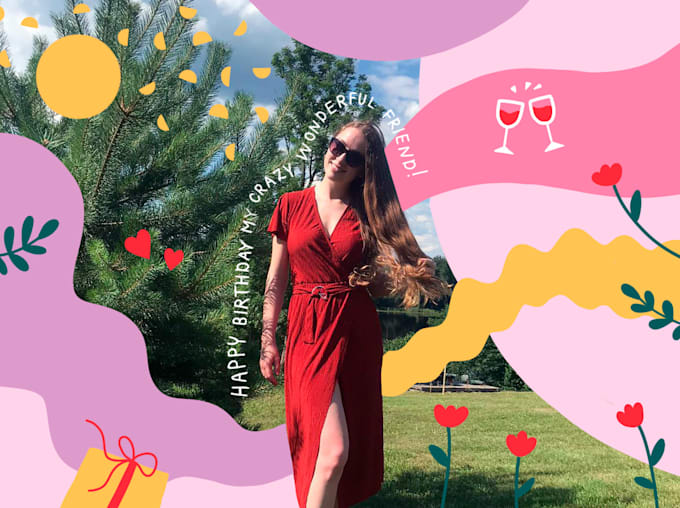 Make drawing over your photography, doodles on photo by Alinaaksjonova ...