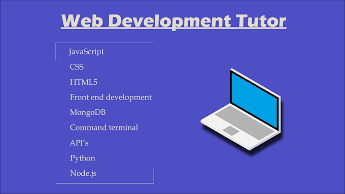 Tutor You In Javascript Jquery Html And Css By Trently Fiverr