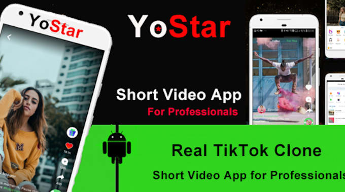 Tiktok clone app, tiktok app source code, tiktok clone script, live stream app by Fliponic | Fiverr