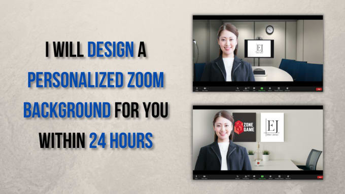 Provide a zoom background by Iuliaroman | Fiverr