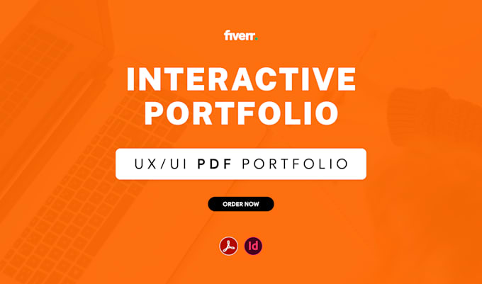 Design an interactive ux ui portfolio on a pdf by Mareisayer | Fiverr