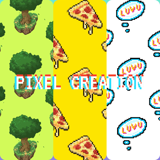 Create seamless pixel pattern design by Ziondaimary | Fiverr
