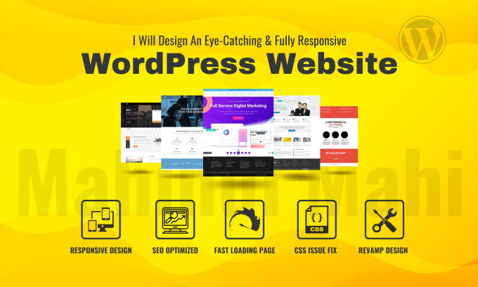 Redesign Revamp Customize And Fix Css Issues Wordpress Website By Mahinul Mahi Fiverr