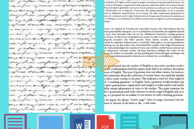 Transcribe handwritten or scanned documents into text by Thianghuining ...