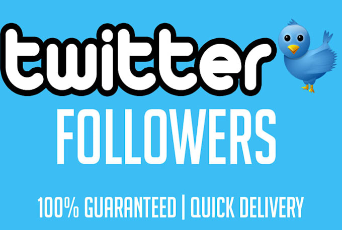 Add 5000 real twitter followers by Crosnake | Fiverr
