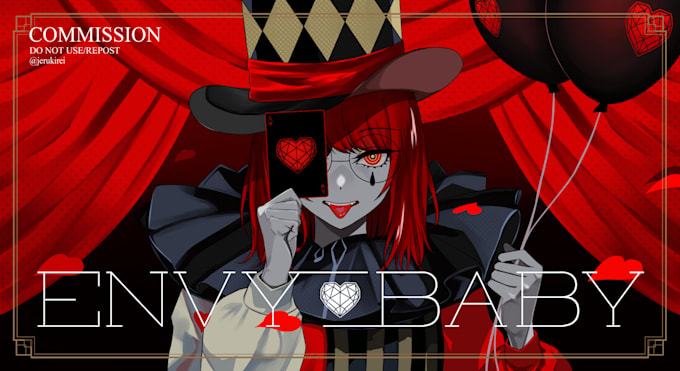 Draw your oc in the style of envy baby by kanaria by Kamihota | Fiverr