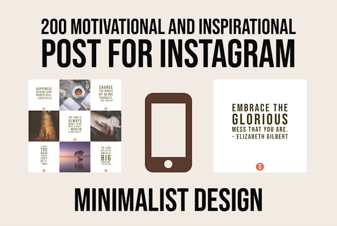 Give you 200 motivational and inspirational instagram posts by ...