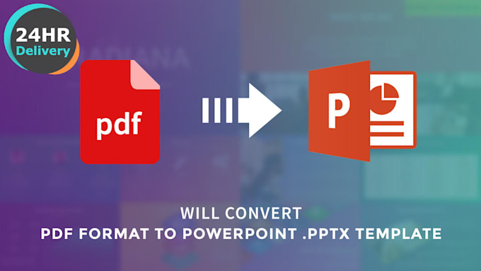 Do fast convert pdf to powerpoint presentation by Eagle_inside | Fiverr