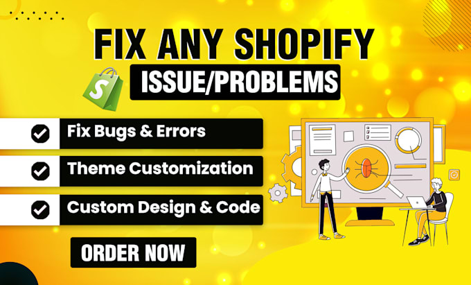 Do shopify custom coding, liquid, bug fixing and theme customization by Bronii | Fiverr