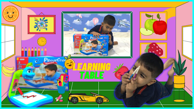 Professionally edit kids video for youtube by Nthtech | Fiverr