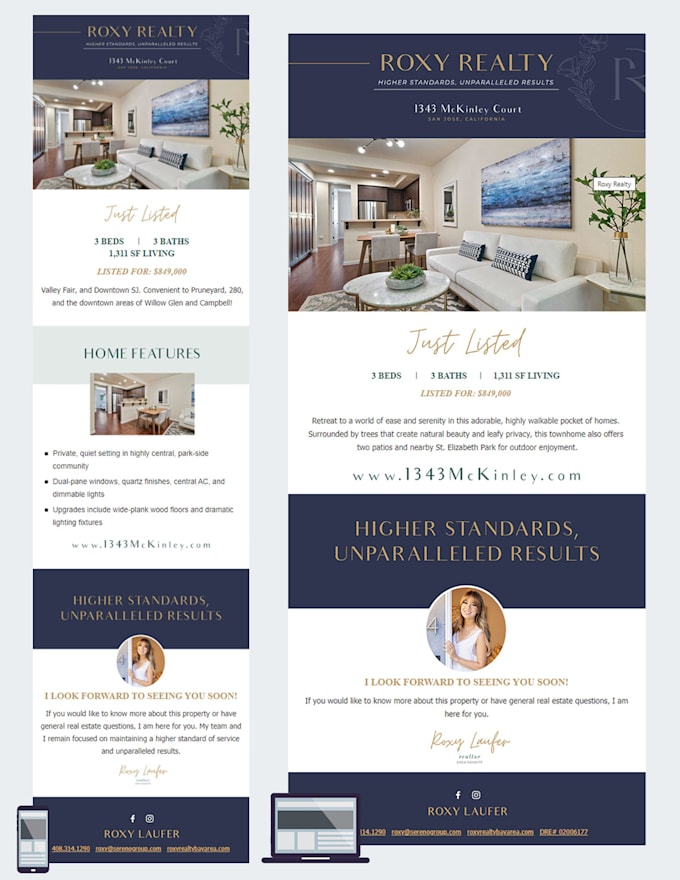Code your email design layout into an html template by Denialorcoped ...