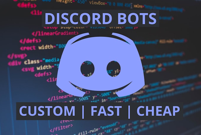 Make a custom discord bot for your server by Zennara | Fiverr