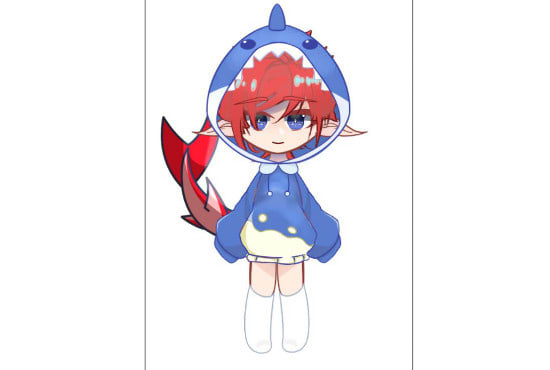 Do live2d modeling and rigging by Shark_berry | Fiverr Do live2d modeling and rigging by Shark_berry | Fiverr
