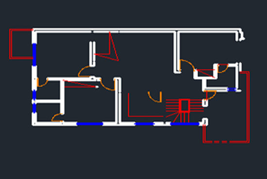 Create floor plan,electrical plan in autocad by Hadianajeeb | Fiverr