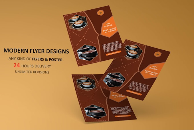 Design modern unique flyer and poster by Sumiayya | Fiverr