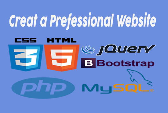 Create A Professional Website Using Html Css Php Laravel By Marklique