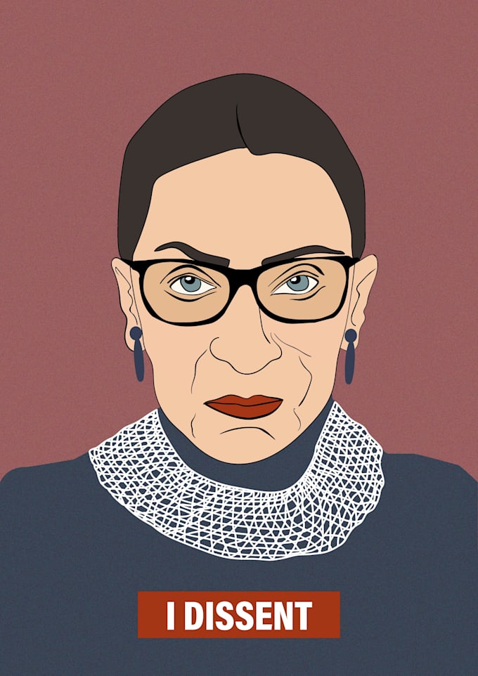 Design an original graphic portrait illustration by Matildaschon | Fiverr