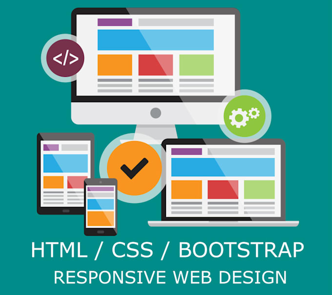 Make A Full Resposive Website Html Css Bootstrap By Adammzk Fiverr