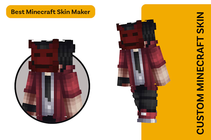 Make you a custom high quality minecraft skin by Katsod | Fiverr