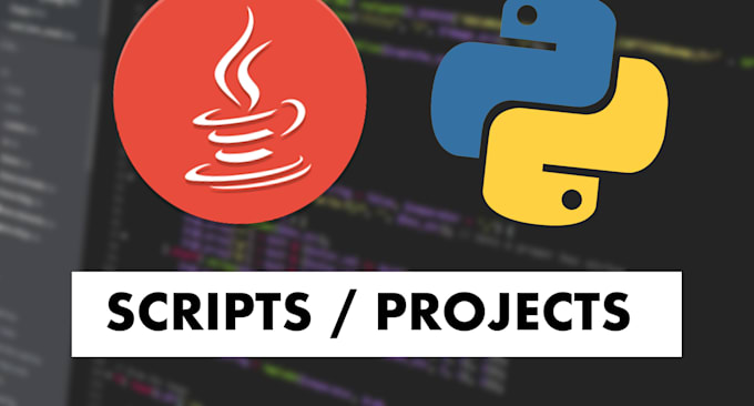 Develop your programming projects in python and java by Codesmn | Fiverr