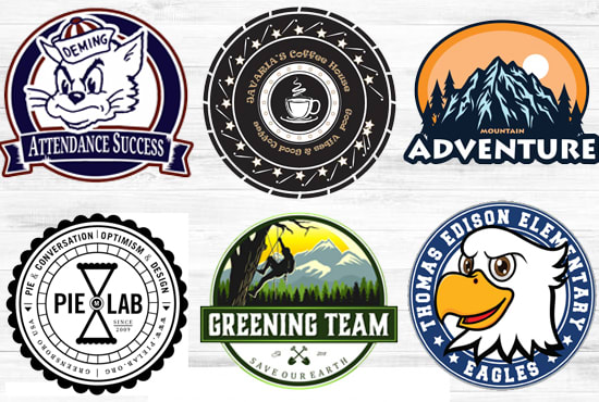 Design a circular round logo, badge, sticker by Javariaakbar1 | Fiverr