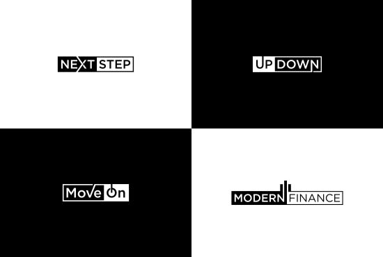 Design box based text logo for your brand by Lastrio | Fiverr