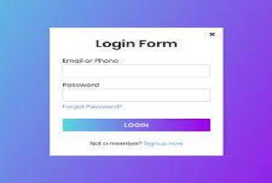 Develop a login and registration form using php and mysql by Iam_coder ...