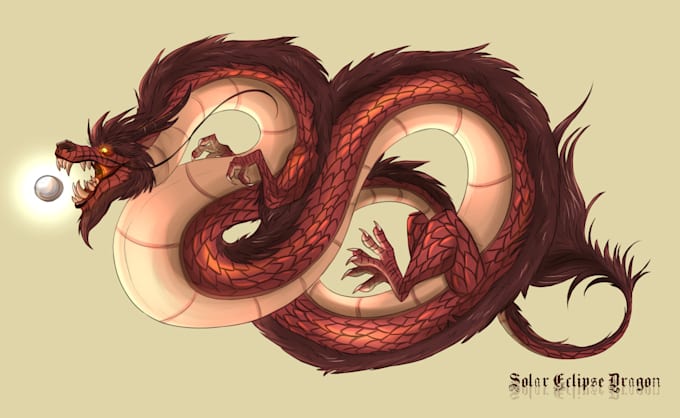 Design your own dragon character by L_draws | Fiverr