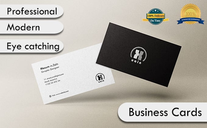 Do professional outstanding business card design by Mmx_graphics | Fiverr