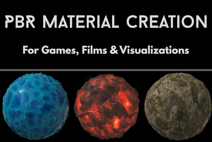Create pbr materials for your environments by Rahul_a94 | Fiverr