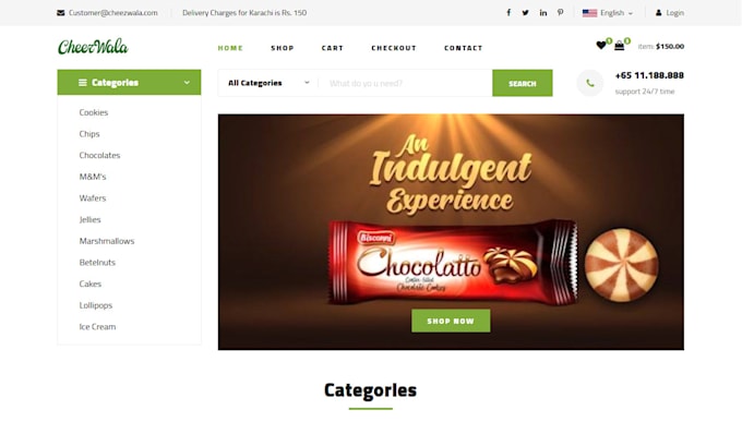 Develop angular, ecommerce, mean stack, web app by Hamzagaya | Fiverr