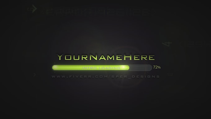 Customize this high tech loading screen intro by Sper_designs | Fiverr