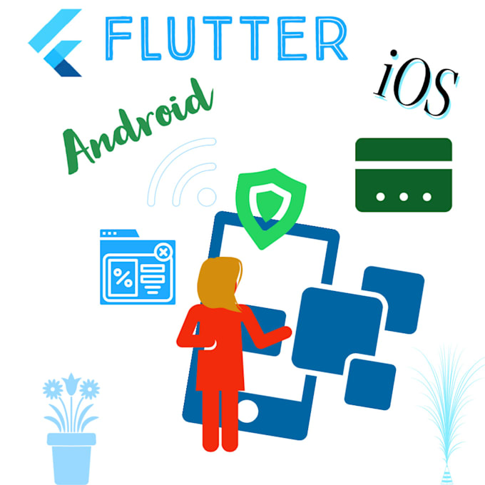 Do multi platform app development using flutter by Hmhsolutions | Fiverr