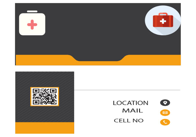Design hospital card logo by Fahadnaeemm | Fiverr