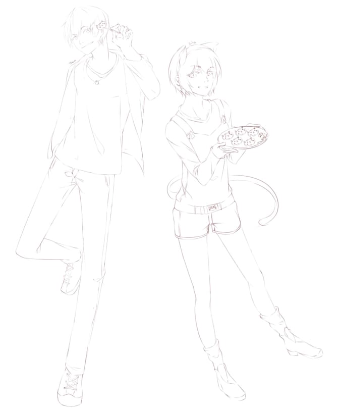 Draw simple animation assets for you by Ruki_ru | Fiverr