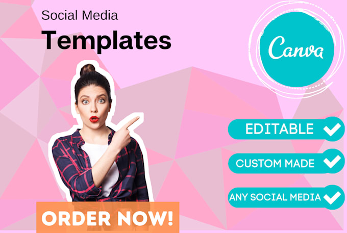 Design social media posts and ads with canva by Fariahasin | Fiverr