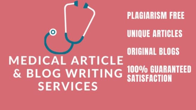 Write well researched medical articles and blog posts by Kinzasajjad_28 ...