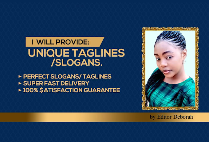Create 15 perfect slogans or taglines for your business by ...