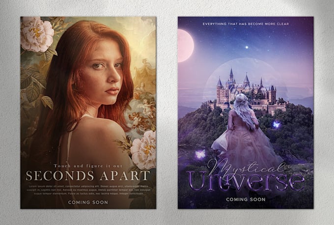 Design a poster movie, ads, edigital collage and more by Saltykms | Fiverr